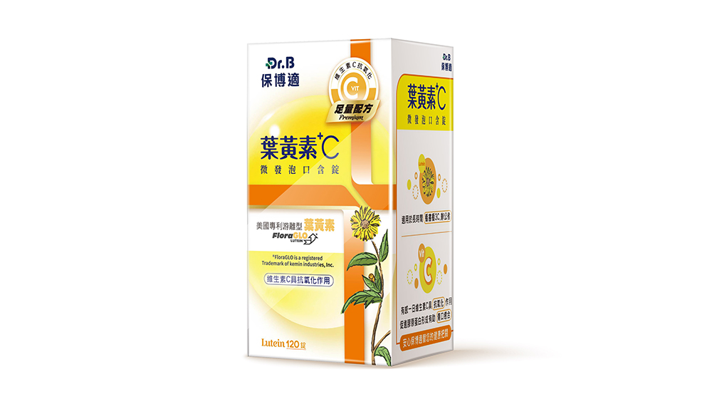 Dr.B Lutein+C 120-Tablet - SunWay Biotech Co., LTD